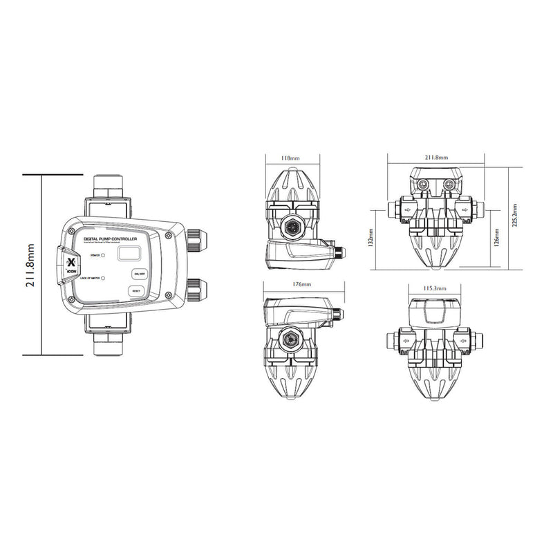 Bianco ICON nXt Pro Pump Controller - Dural Irrigation